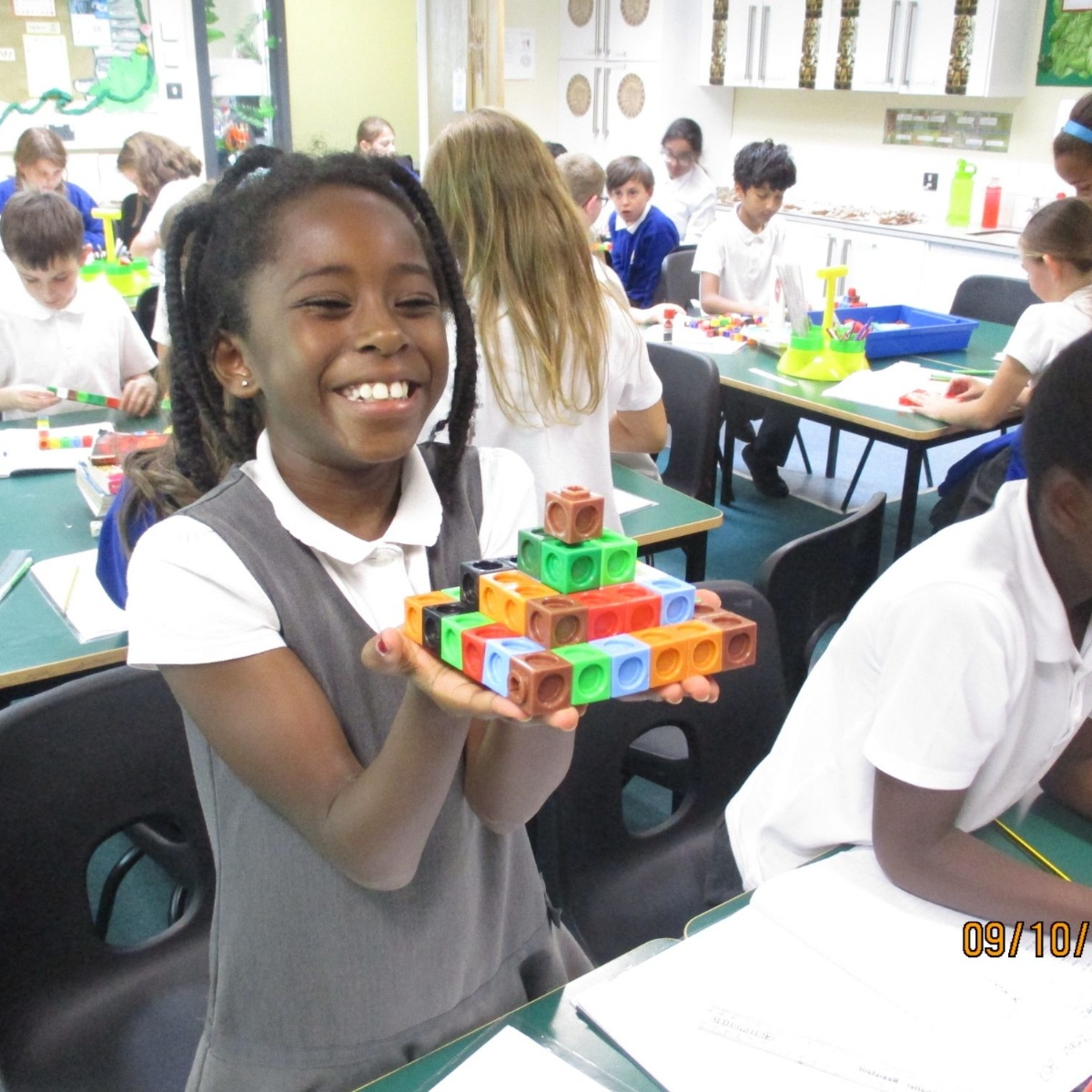 Tudor Primary School - Square number temples